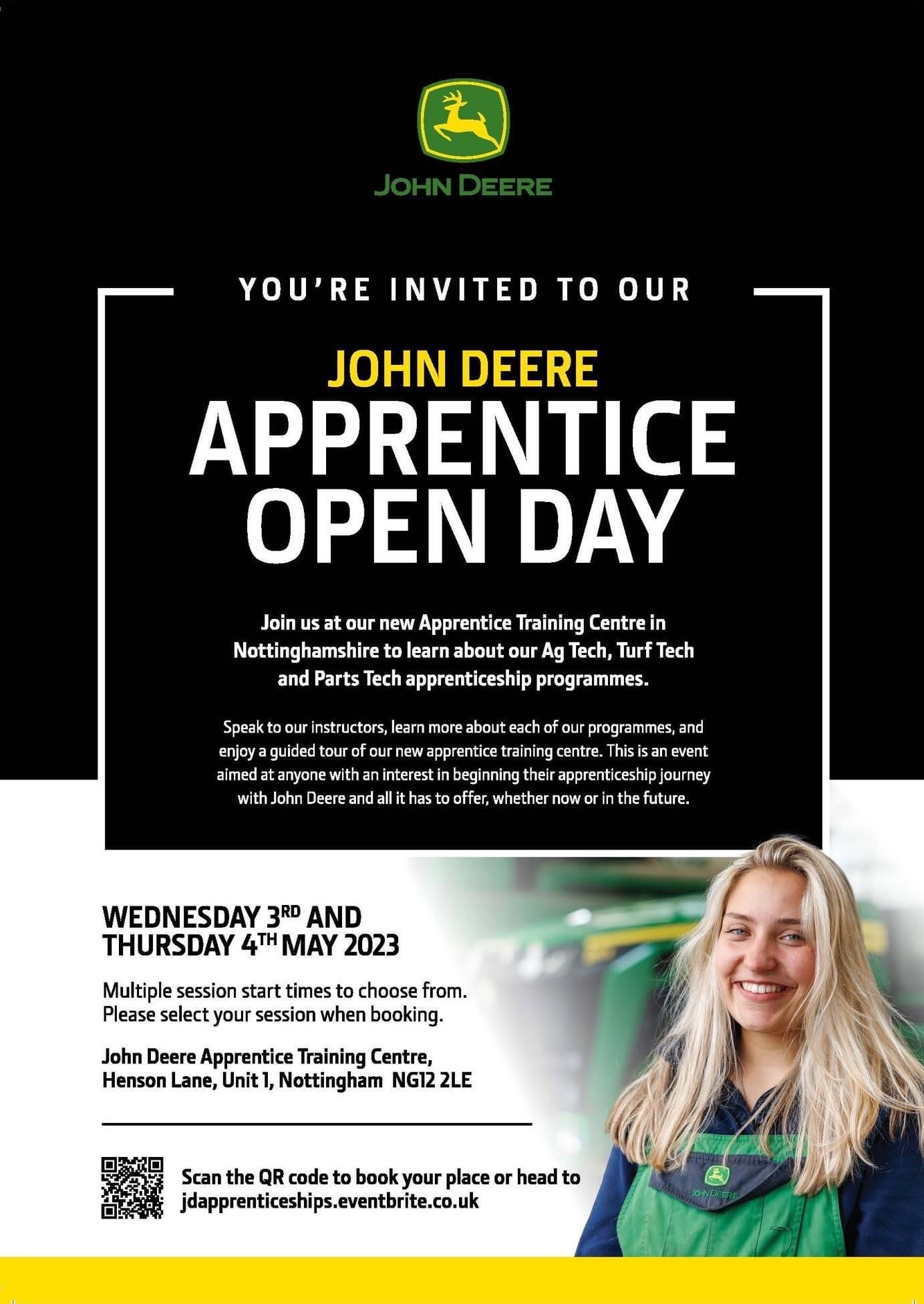 John Deere Apprenticeships at Balmers GM | Balmers GM